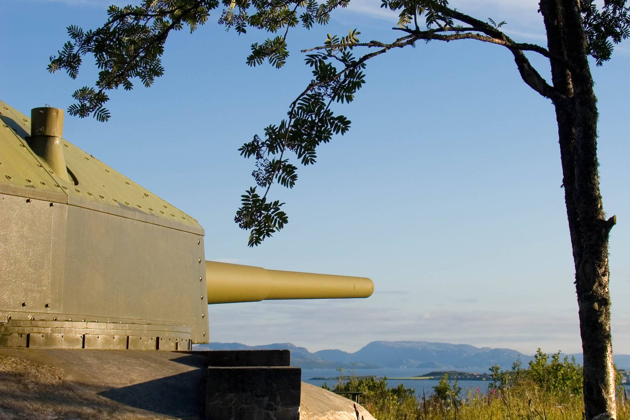 Austrått fort - Forsvarsbygg